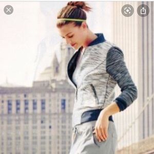 Athleta | Jackets & Coats | Nwotathleta Bombastic Jacket In Heather ...